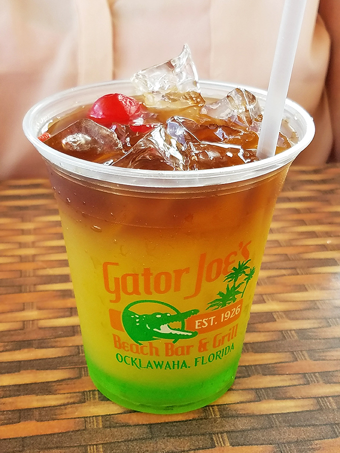 This tropical drink isn't just refreshing—it's Florida sunshine in a cup, complete with a cherry on top for good measure.