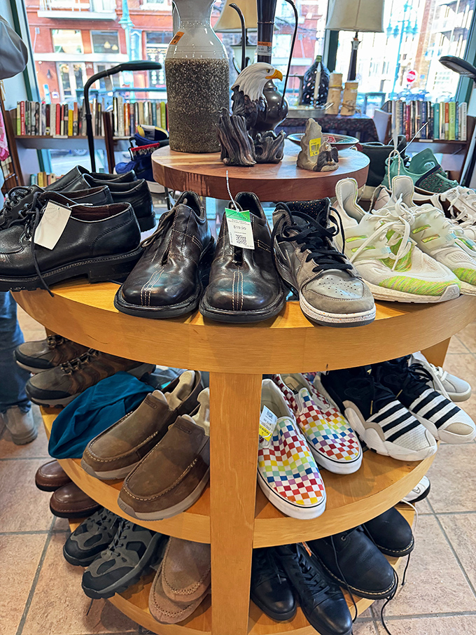 Quality footwear at prices that won't make you wince &ndash; from classic leather oxfords to checkered Vans that still have miles left in them.