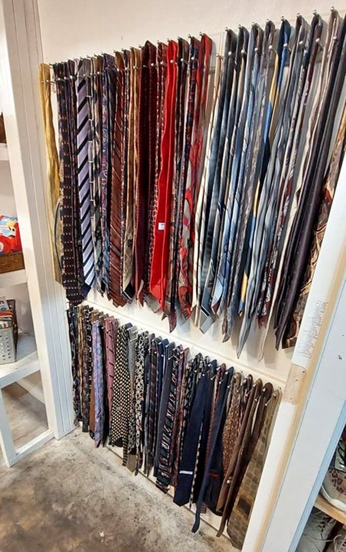 Tie, tie again! This colorful lineup of neckwear spans decades of boardroom fashion, from power patterns to subtle statements.