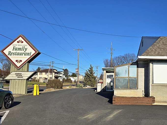 The sign says "Family Restaurant," but it might as well read "Home Away From Home" for locals and visitors seeking authentic flavors.