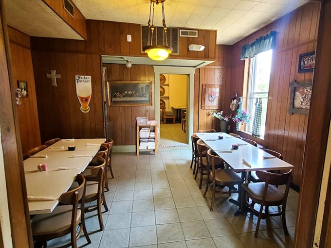 Additional seating areas ensure everyone gets a front-row seat to the comfort food magic happening at Wagner's.