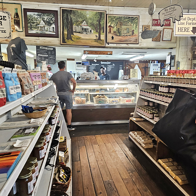 The rustic interior showcases decades of memories, with vintage charm around every corner.