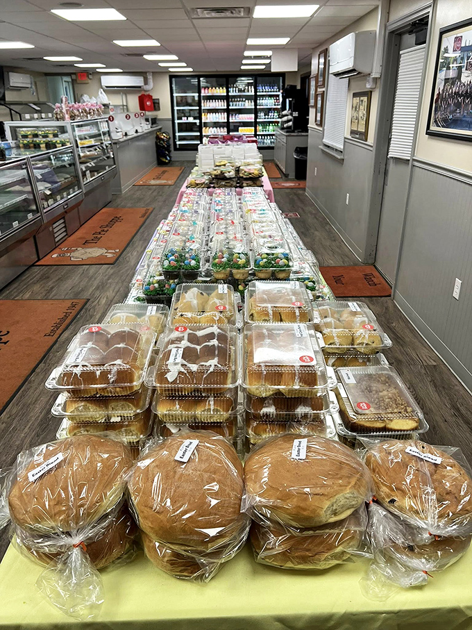 Another angle reveals more treasures, because apparently one case of temptation wasn't enough torture.