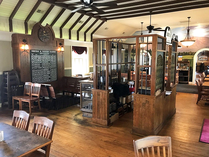 Original wooden beams and thoughtful details remind you that dining in a historic building adds flavor you can't bottle.