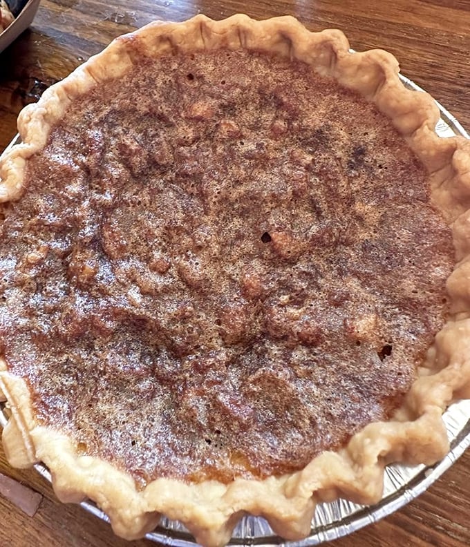 Pecan pie &ndash; the sweet finale that somehow finds room in already-full stomachs. A Southern tradition that feels right at home in the desert.