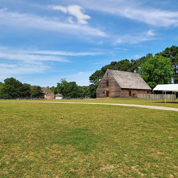 Pemberton Historical Park preserves colonial history in a setting that makes textbooks seem suddenly interesting.