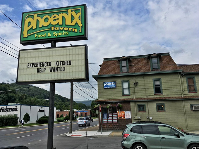 Phoenix Tavern: where the spirits are high and the bills won't haunt your dreams.