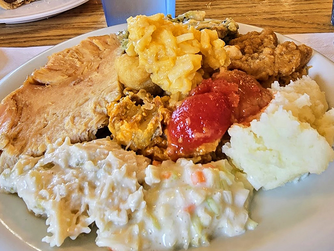 This platter could feed a small village or one very hungry Ohioan with no regrets whatsoever.