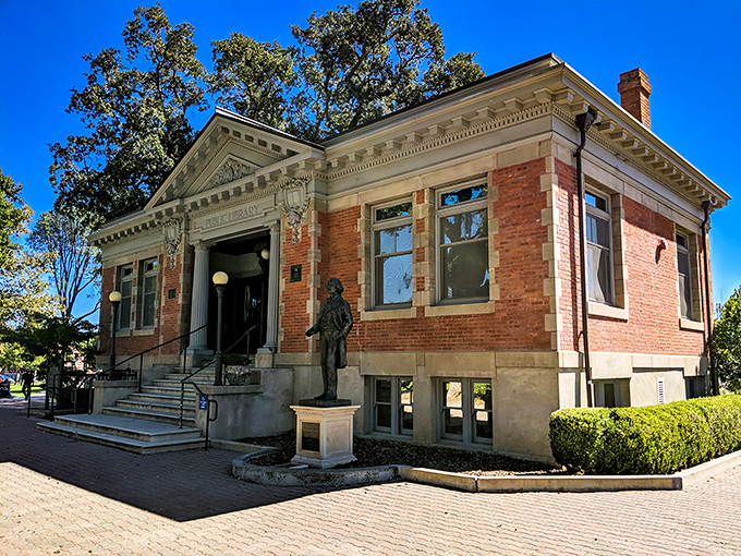 The Carnegie Library stands as a testament to Paso's commitment to culture &ndash; a historic landmark where literature meets limestone.