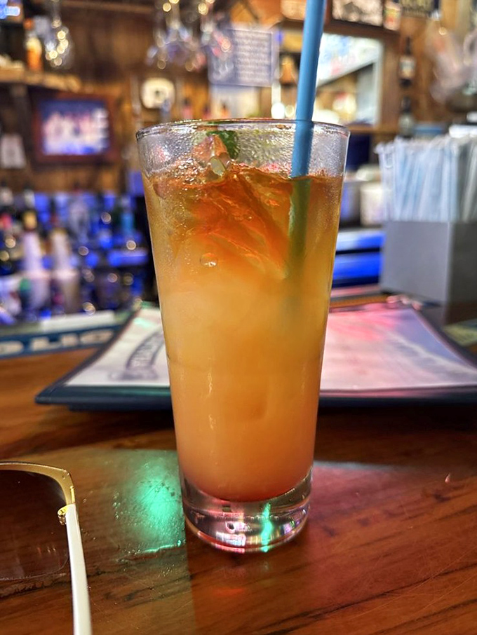A tall, refreshing punch that tastes like Florida sunshine in liquid form. The perfect companion to anything from the raw bar.