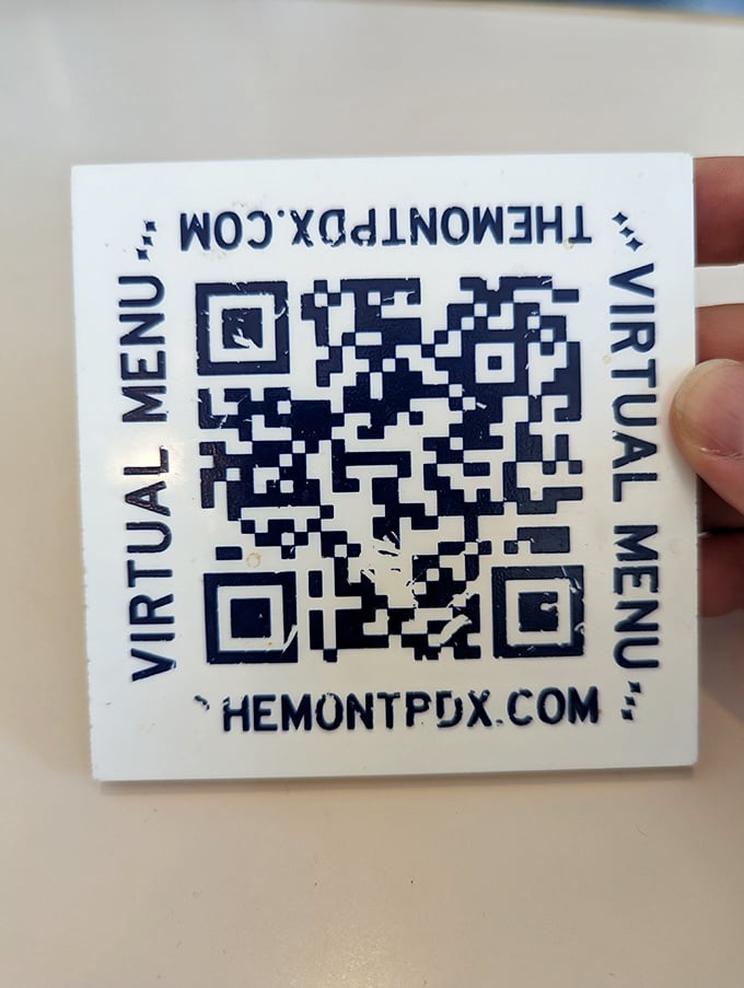 Even their QR code looks delicious&mdash;the modern equivalent of "Open Sesame" for a treasure cave of breakfast possibilities.