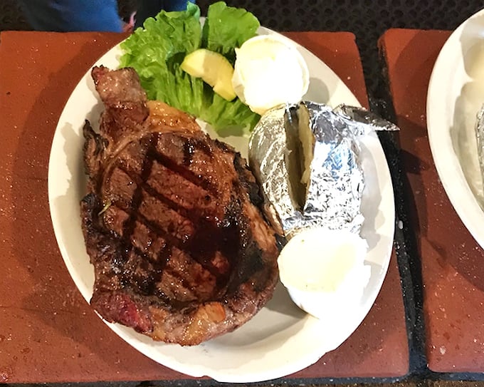 This steak has been grilled with such precision that somewhere, a Swiss watchmaker is nodding in approval.