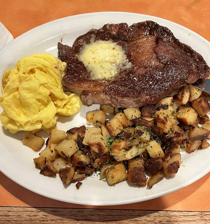 Because sometimes your breakfast needs to include a ribeye steak &ndash; and honestly, who's going to argue with logic?