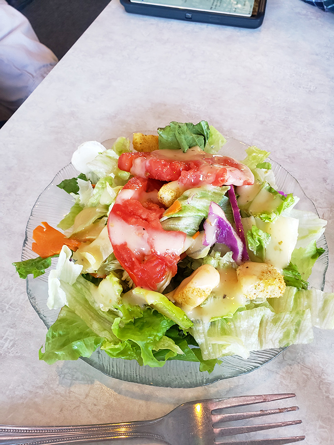 A salad that actually makes you want to eat your vegetables &ndash; crisp, colorful, and dressed just right for its big moment. 