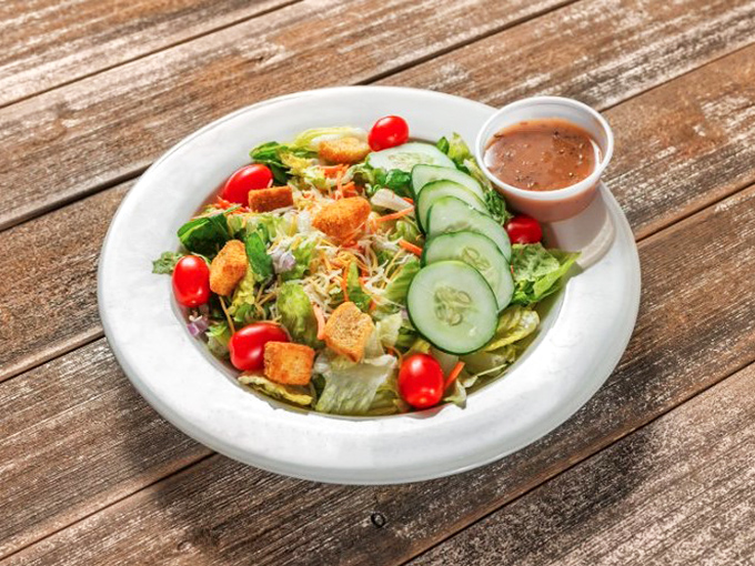 Even the salads get special treatment here &ndash; fresh, colorful, and proving that vegetables can hold their own at a barbecue joint.