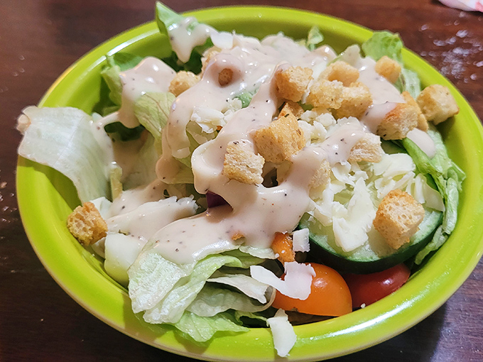 A salad that doesn't feel like punishment. Fresh, crisp, and actually satisfying&mdash;the unicorn of the appetizer world.