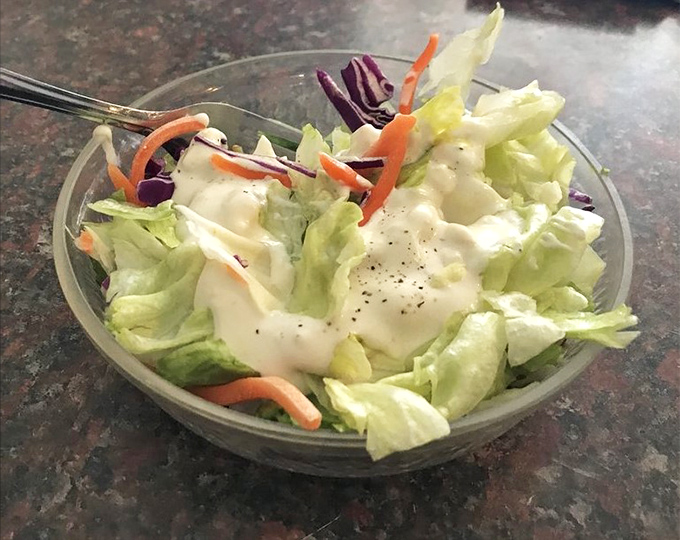 This salad isn't trying to win any beauty contests, but what it lacks in pretension, it makes up for in freshness. Sometimes simplicity is the ultimate sophistication.