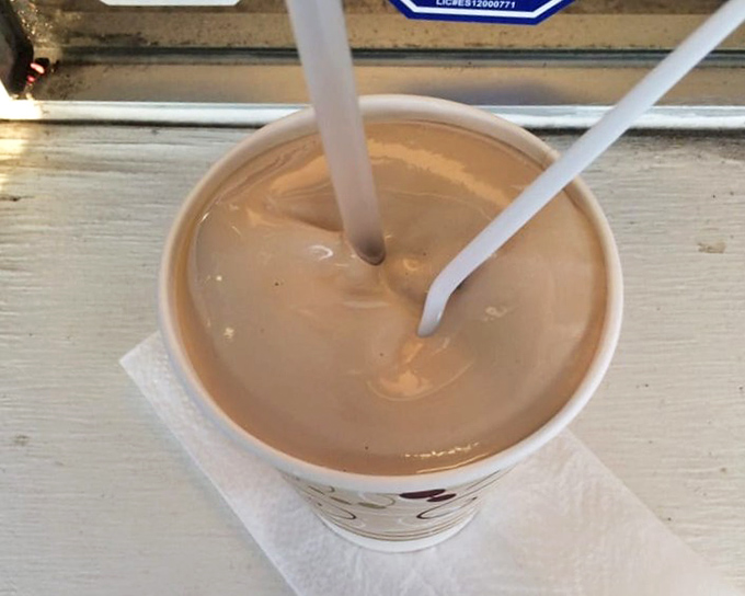 A milkshake so thick you need two straws for reinforcement. The perfect weapon against Florida's relentless summer offensive.