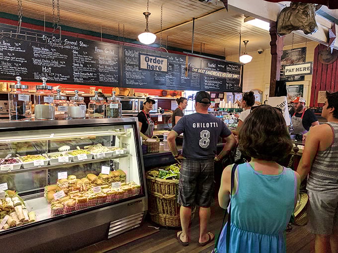 The lunch rush at the counter has a choreographed chaos that works. Veterans know to come early or embrace the wait—it's worth it either way.