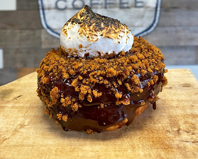 Not your childhood s'mores&mdash;this is what happens when campfire nostalgia gets a PhD in decadence. That toasted marshmallow crown deserves respect.