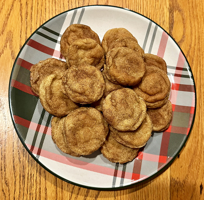 Snickerdoodles that could make your grandmother question her own recipe. The perfect cinnamon-sugar ratio is no accident.