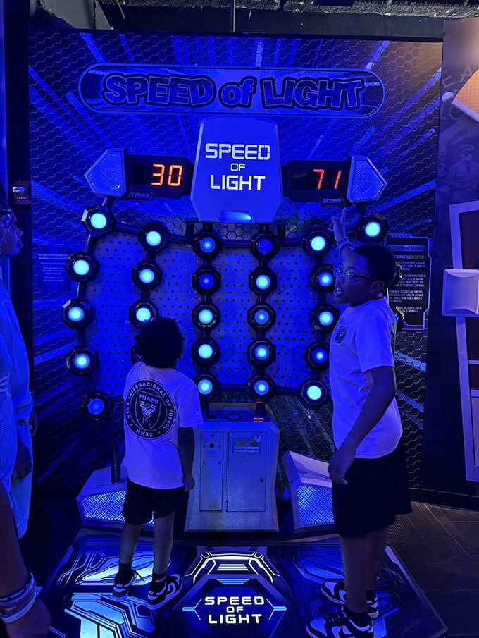 The Speed of Light challenge tests your reflexes against the universe's ultimate speed limit. Einstein would be impressed&mdash;or confused.