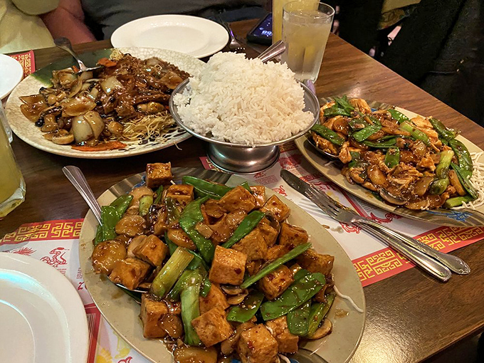 When tofu gets the Mongolian treatment, even carnivores take notice. These flavor-soaked cubes might convert the most dedicated meat-eater.