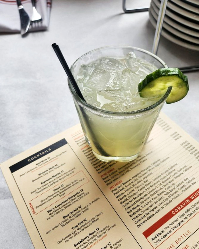 This cucumber margarita isn't just refreshing&mdash;it's what happens when your cocktail and your spa water decide to join forces.