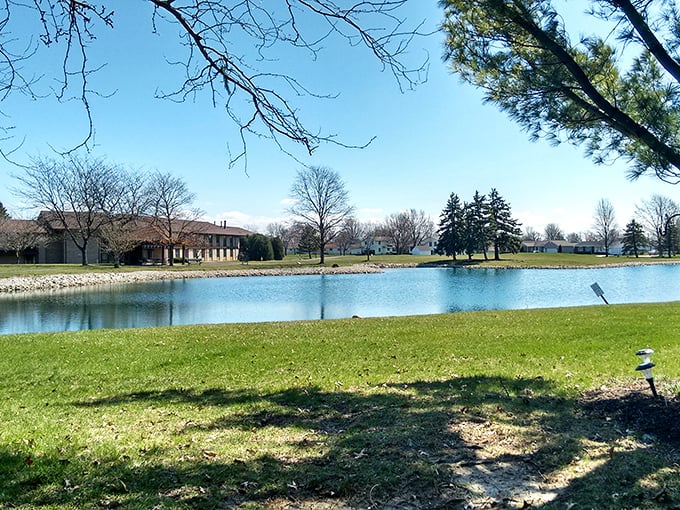 Retirement with a view that doesn't require constant scrolling. Swiss Village offers peaceful living surrounded by Indiana's gentle landscape.
