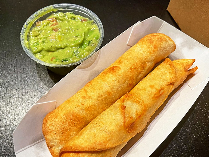 Golden-fried taquitos with guacamole &ndash; proof that Tops understands California's culinary heritage better than most.