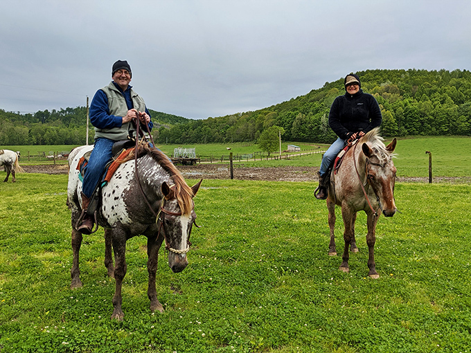 The Spotted Horse Ranch offers authentic country experiences that city folks only dream about.