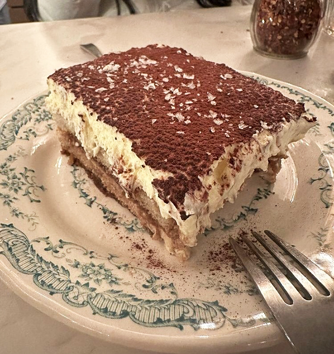 Their tiramisu doesn't just end the meal&mdash;it provides the kind of coffee-infused, creamy closure that makes you immediately plan your next visit.