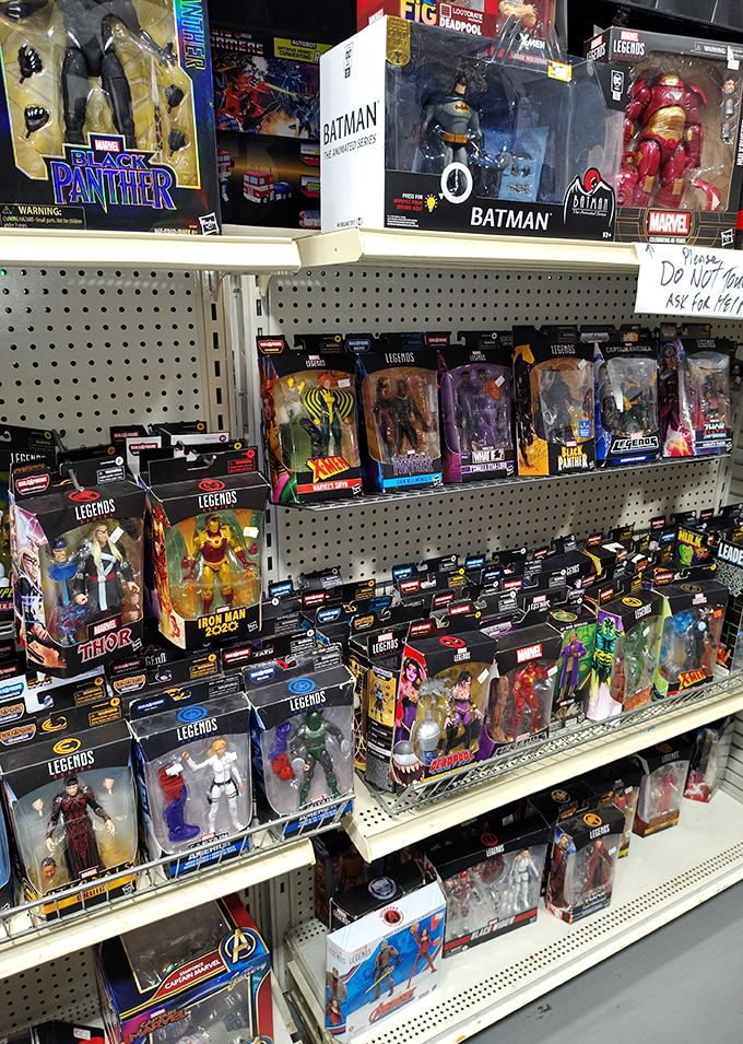 Action figure displays prove that some childhood dreams never expire, they just get better packaging.