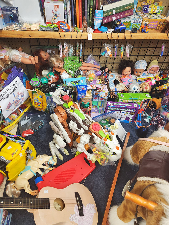 A toy explosion that proves one generation's forgotten playthings become another's nostalgic gold mine. Spot anything from your childhood?