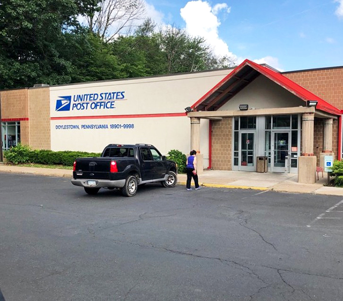 Even the post office here looks more charming than most people's vacation photos from Europe.