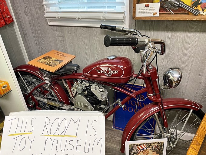 This vintage Whizzer isn't just transportation&mdash;it's a time machine on wheels, complete with its own museum credentials.