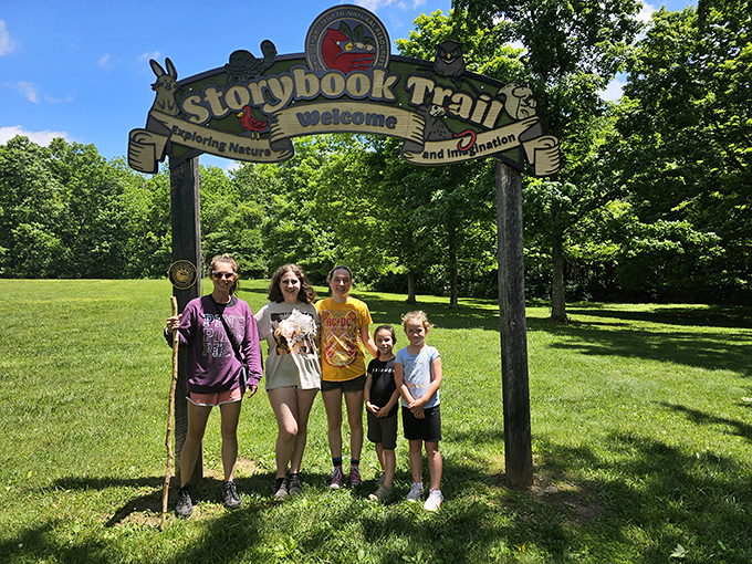 The Storybook Trail welcomes adventurers of all ages. Some family memories are best made on paths less traveled, away from screens and schedules.