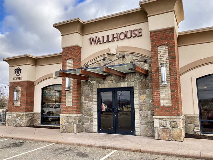 Coffee shops like Wallhouse are community living rooms where the WiFi might be new, but the conversation style is delightfully vintage.