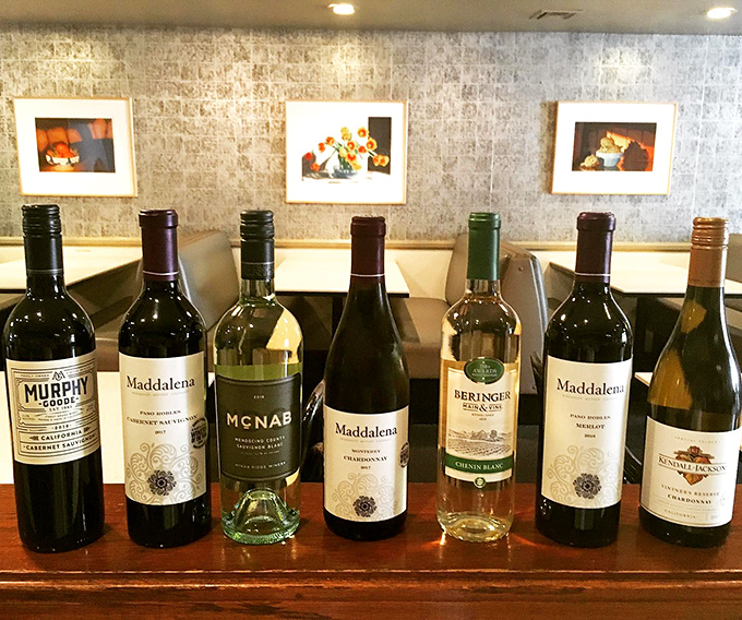 The wine selection speaks to Kathleen's surprising depth – proving comfort food deserves thoughtful pairings beyond just "red or white?"