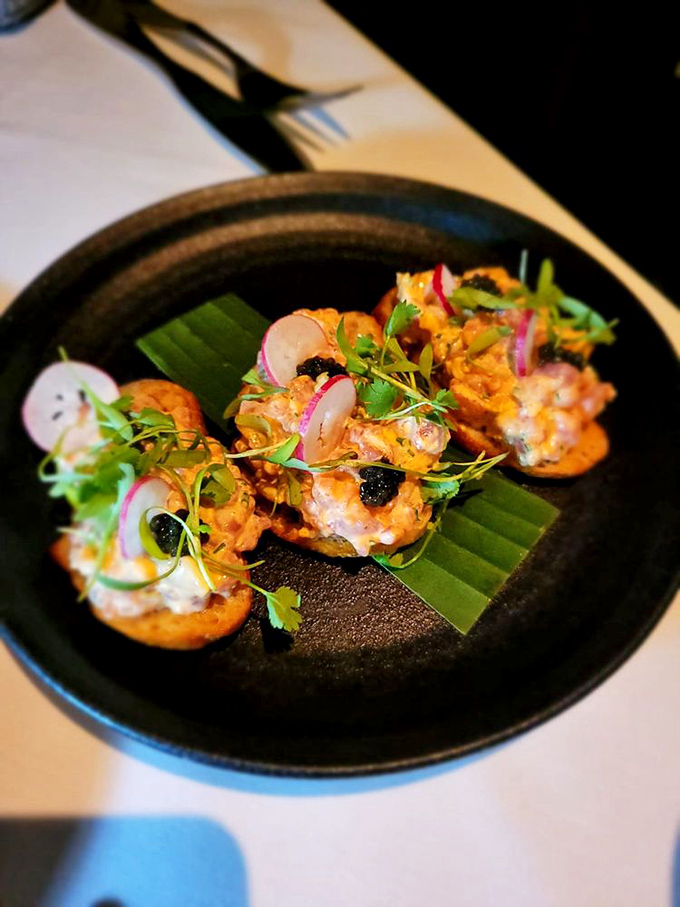 These tuna tartare bites aren't just appetizers&mdash;they're edible art that makes your taste buds feel like they've been upgraded to first class.