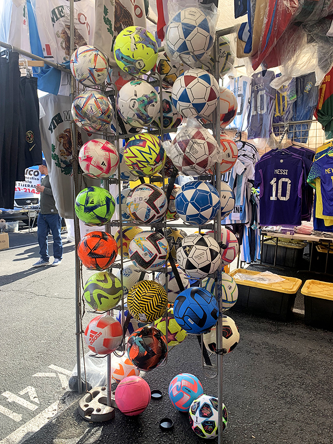 Sports equipment galore promises to resurrect those athletic dreams you thought were long forgotten forever.