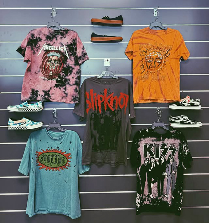 Rock on with your wallet out! Band tees that let you showcase your musical taste without the concert ticket price tag.