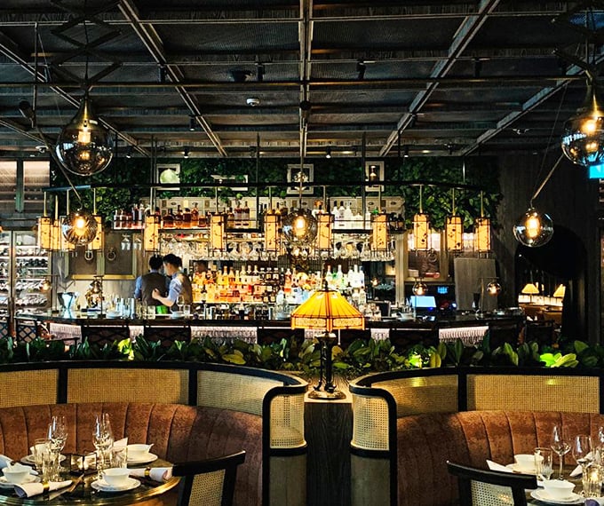 Not just any bar&mdash;a gathering place where strangers become regulars and regulars become family. Those pendant lights have illuminated countless conversations.