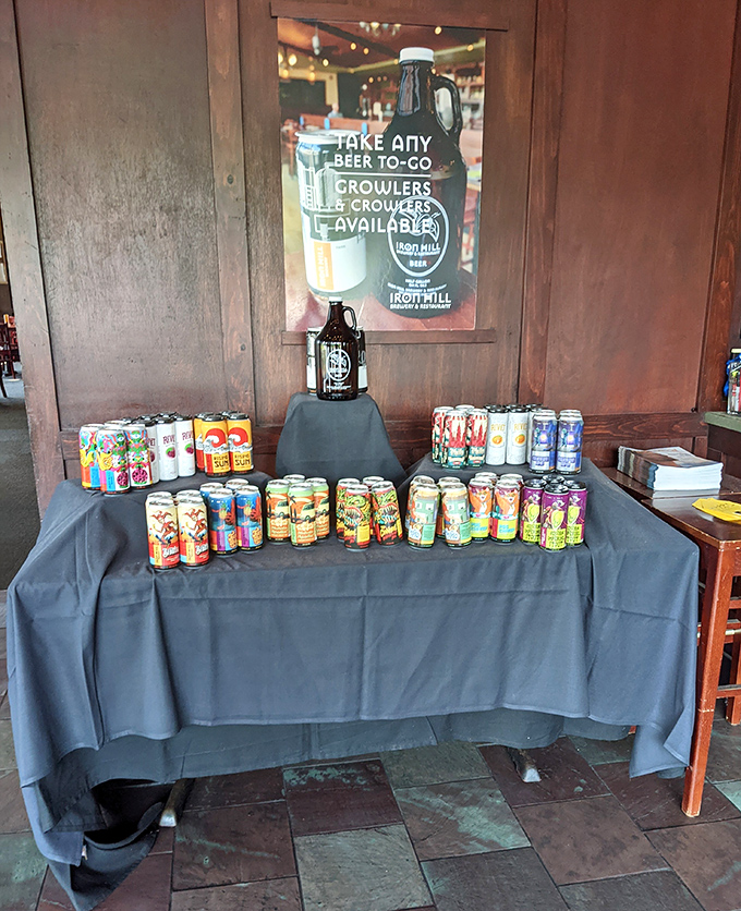 Beer to-go: because sometimes you want that Iron Hill magic at home. A rainbow of craft options that proves brewing is both science and art.