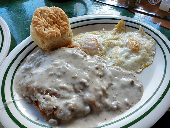 Biscuits and gravy &ndash; the Southern breakfast that asks, "Why start your day with anything less than complete satisfaction?"