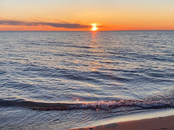 Otter Creek meets Lake Michigan in a perfect freshwater handshake. This natural lazy river offers warm-water relief when the big lake plays too cool.