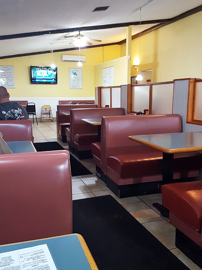 Booths that have witnessed first dates, family reunions, and countless "remember that time at Peggy's?" stories.