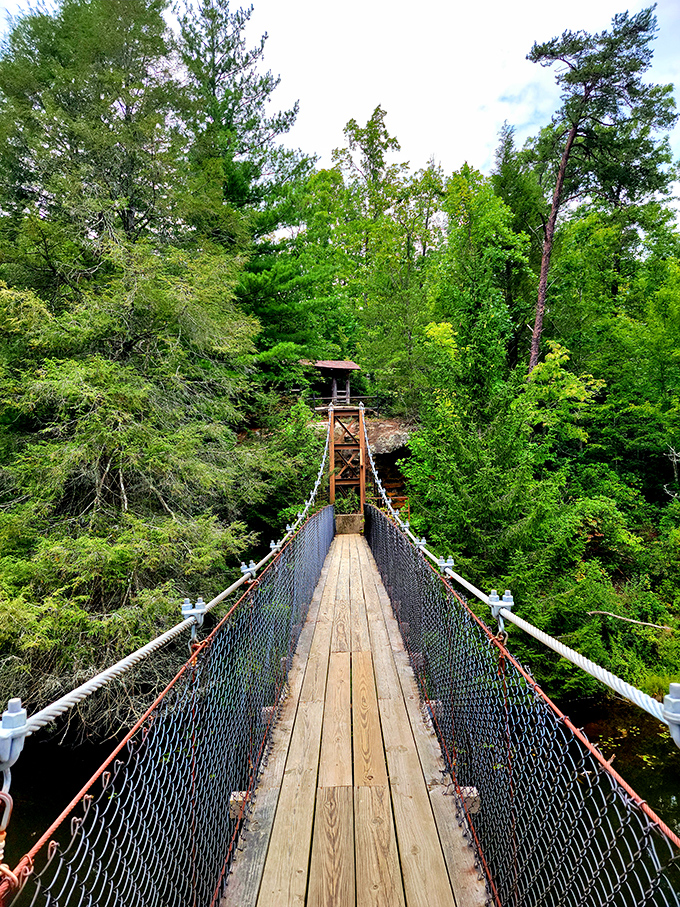 Every great adventure needs a proper bridge &ndash; this one delivers both passage and picture opportunities.