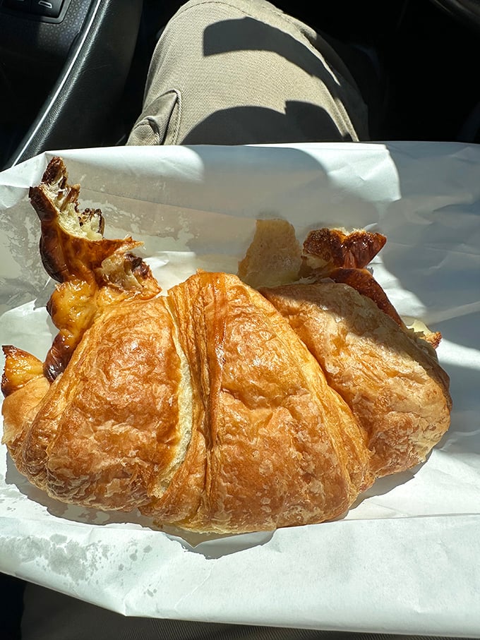 The humble croissant, perfected through French technique but embraced with American enthusiasm. Butter's greatest achievement.
