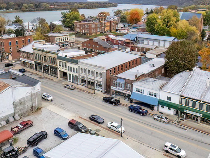 Downtown Ripley unfolds like a perfectly preserved diorama where brick, history, and river views create an irresistible small-town symphony.